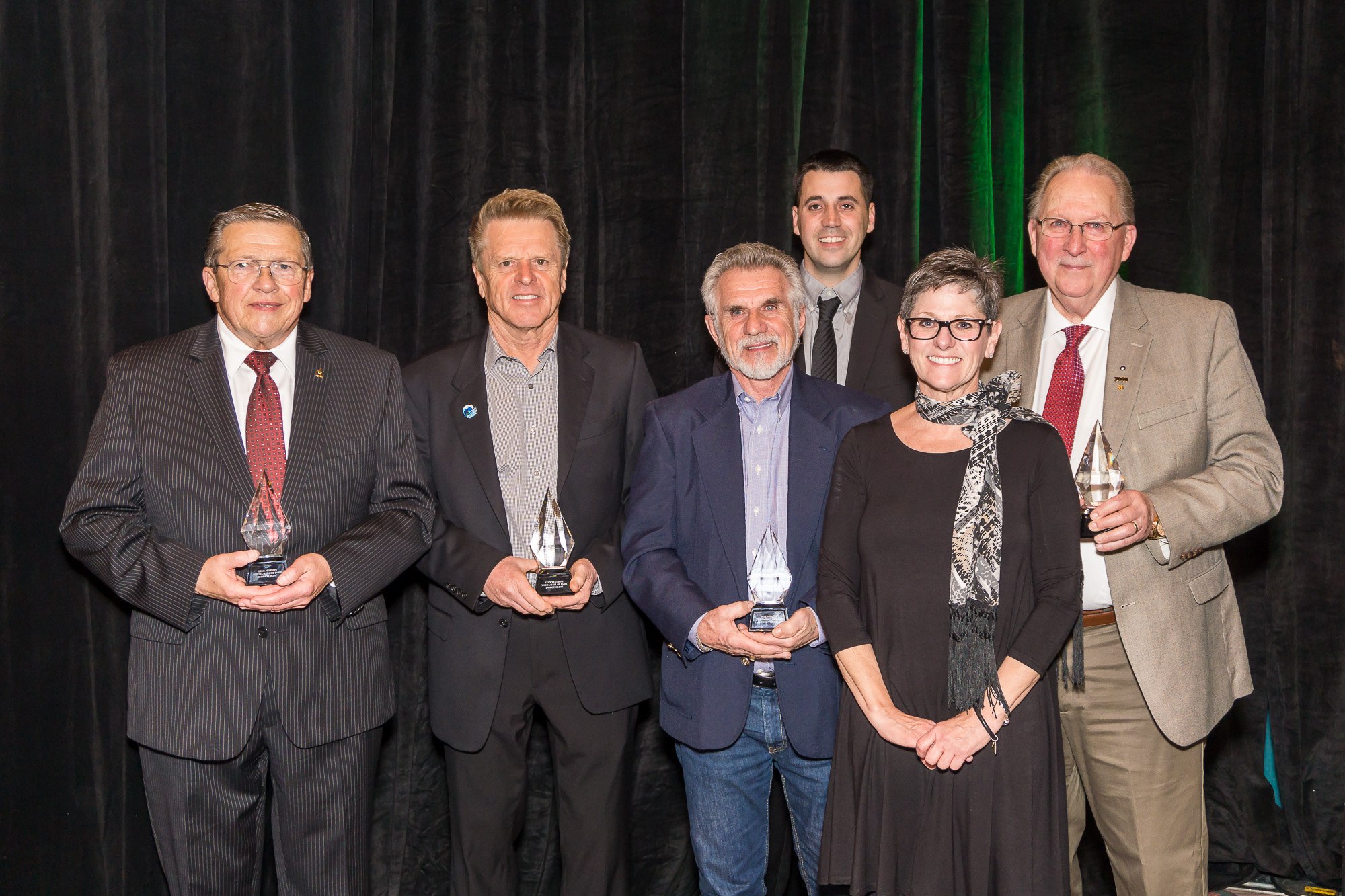 Gene Morton, Stan Nystrom, Bill Siebert, Jeff Ruff And Dale Carpenter